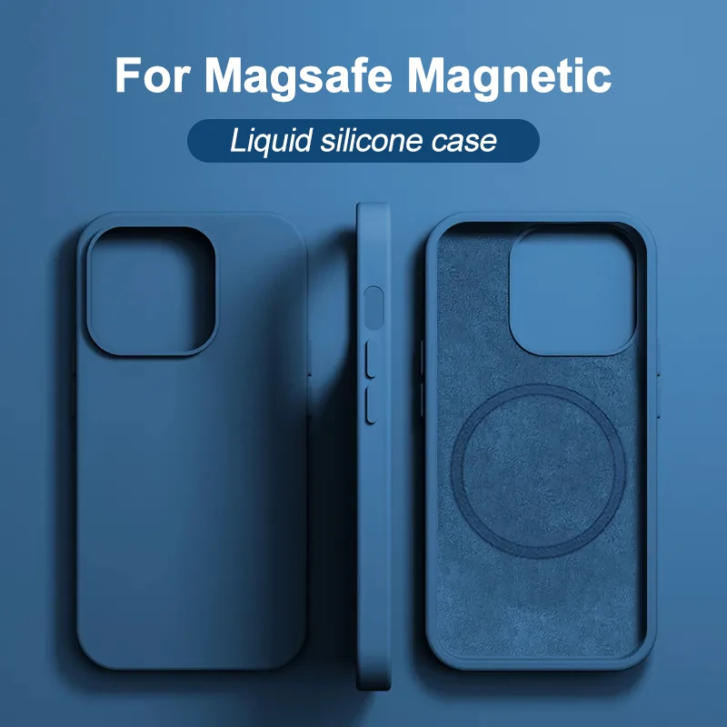 Original-Magnetic-Wireless-Charge-Phone-Case-For-Apple-iPhone-15-11-14 ...