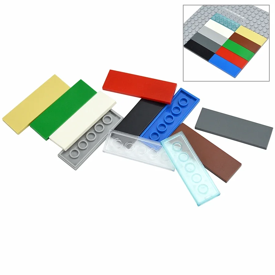MOC-Building-Blocks-Thin-Flat-Tile-30Pcs-Smooth-Figure-Bricks-Size-2x6 ...