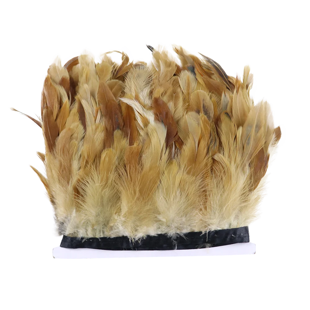 2M Natural Chicken Rooster Feathers Trims for Wedding Party Carnival ...
