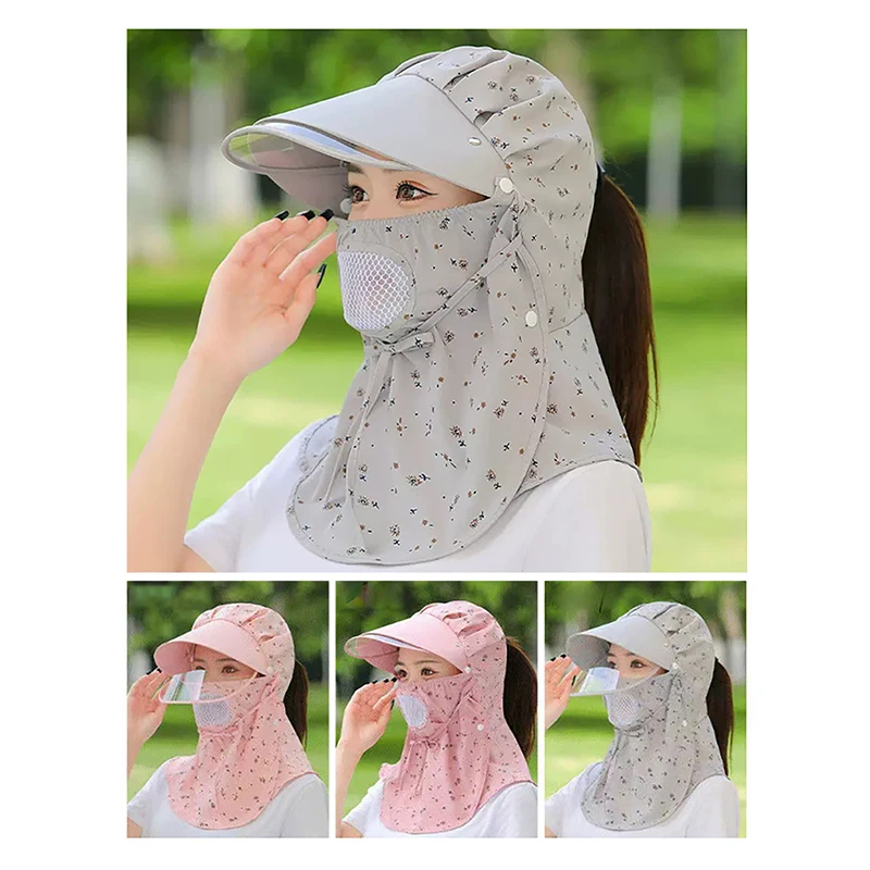 1pcs-Sun-Hat-Female-Summer-Hat-Cover-Face-Breathable-Sun-Hat-All-match ...