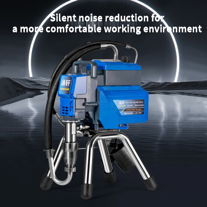 Airless spraying machine, plunger type high-pressure spraying machine ...