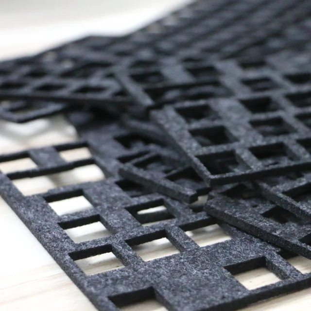 Mechanical Keyboard Silencer Pads Soft Landing Pads Dimple Foam Sponge ...