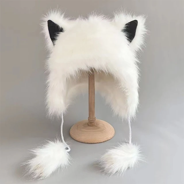 Fuzzy Cat Ear Hats