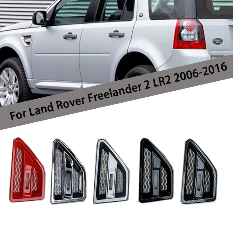 Pair-Car-Fender-Side-Air-Vent-Flow-Grill-Cover-For-Land-Rover ...
