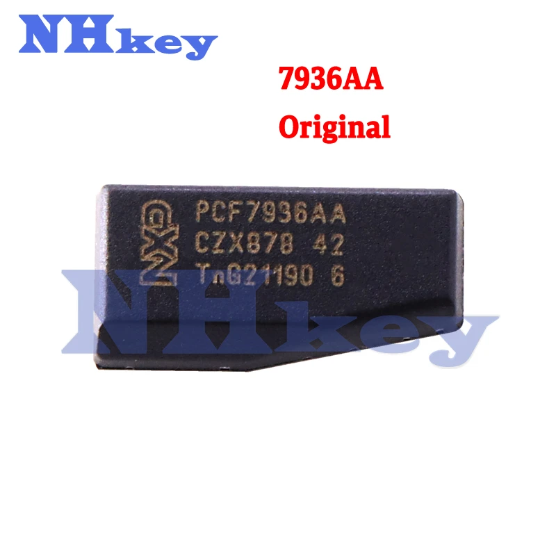 NXP PCF7936AA Chip ID46 Blank Chip (Carbon) (PCF7936AS Plus) (TP12 ...