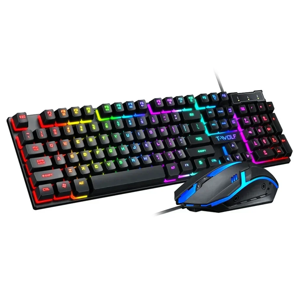 RGB-Gaming-Keyboard-and-Mouse-Kit-Backlit-USB-Wired-Computer-Keyboard ...