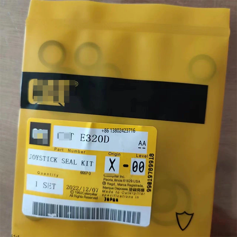 High Quality E320D Joystick Seal Kit For Caterpillar Excavator Repair ...