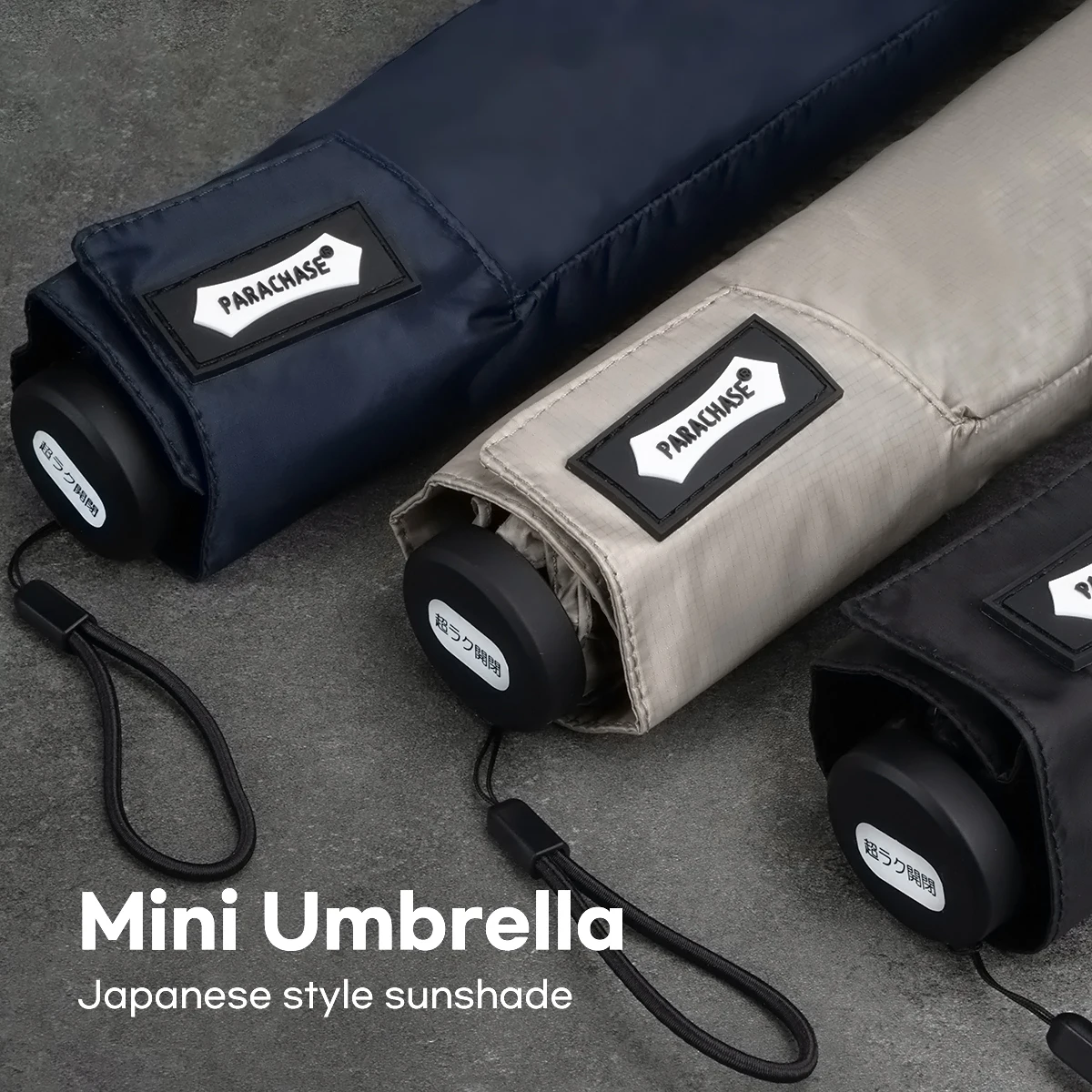 Parachase Mini Umbrella for Women Travel Pocket Shade Umbrella Sun ...