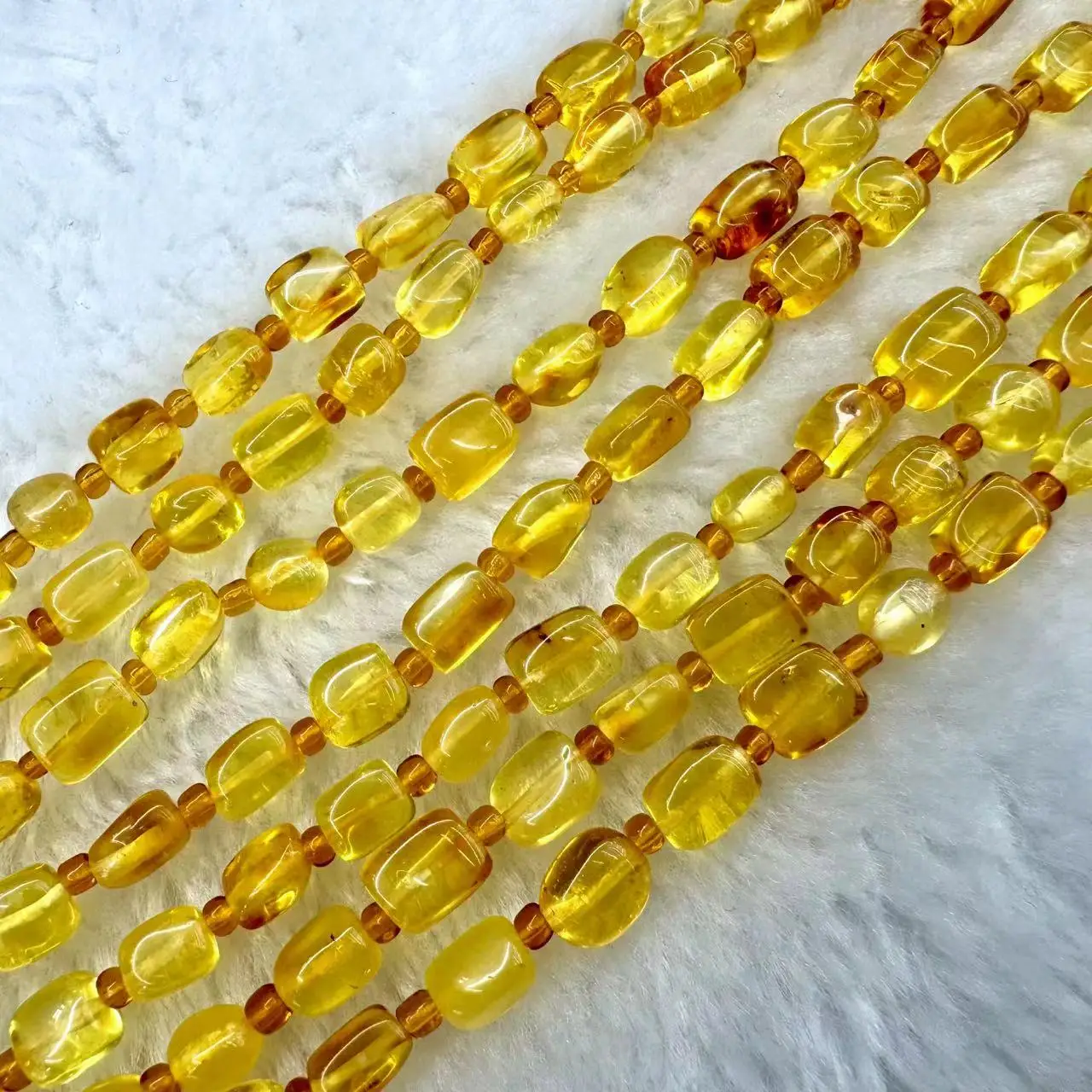 Amber-Stone-Beads-Natural-Gemstone-Diy-Loose-Beads-For-Jewelry-Making ...