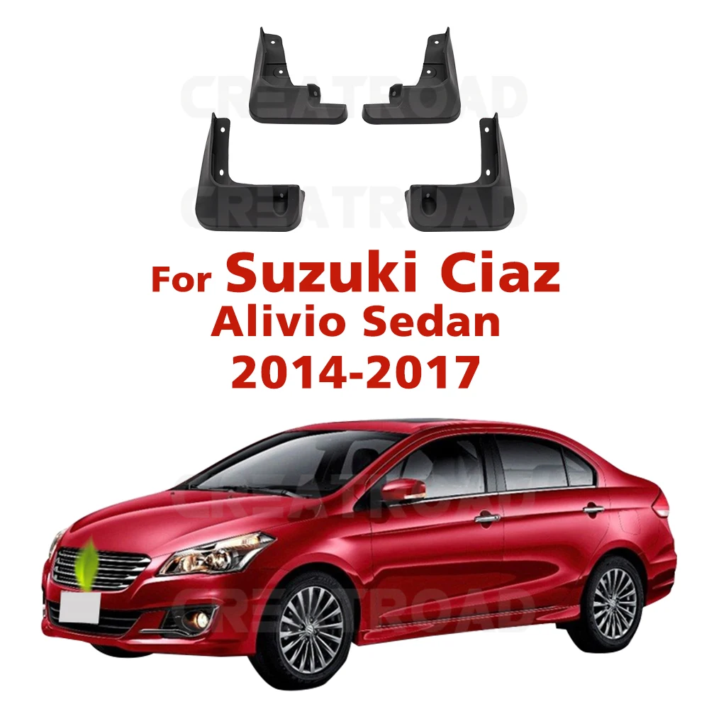 For Suzuki Ciaz / Alivio Sedan 2014 2015 2016 2017 Fender Mudguard Mud ...