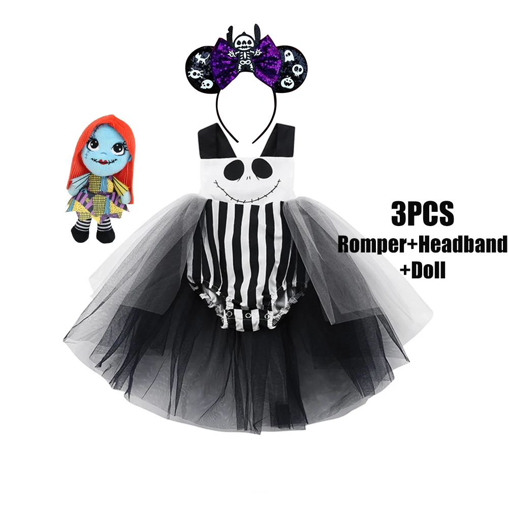 Disfraz de Jack Romer de Pesadilla antes de Navidad para recién nacidos ...