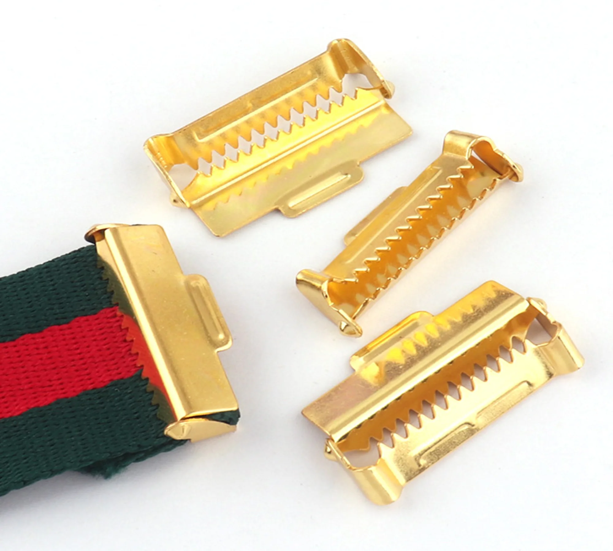 Gold Suspender Slide Adjusters for 1.5'' webbing,Ratchet Slides with ...