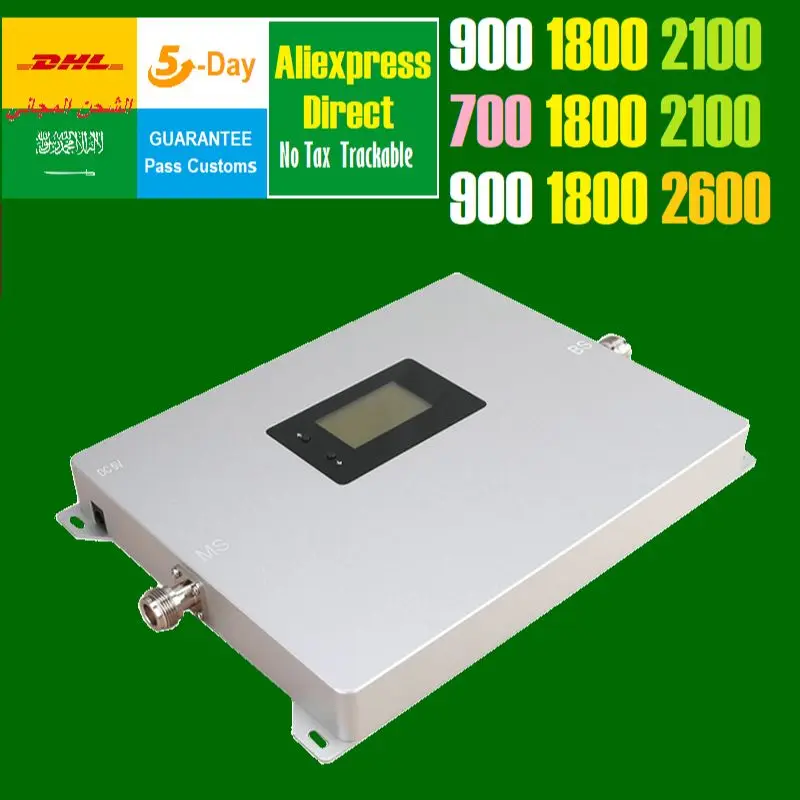 ALC three LCD intelligent Repeater Signal Booster Cellular Amplifier ...