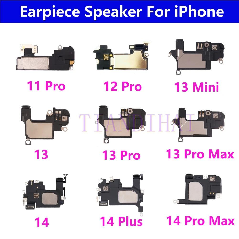 1Pcs-Earpiece-Top-Speaker-Repair-Part-For-iphone-11-12-13-14-Mini-Pro ...