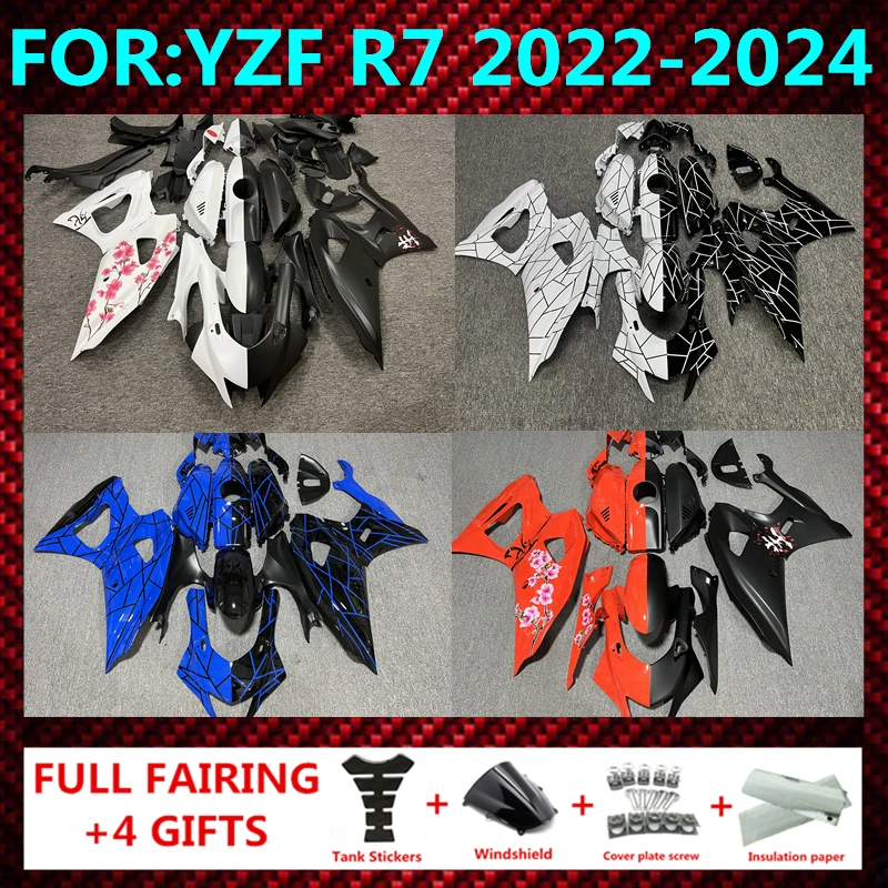 NEW-ABS-Motorcycle-full-Fairing-Kit-fit-For-Yamaha-YZF-R7-2022-2023 ...