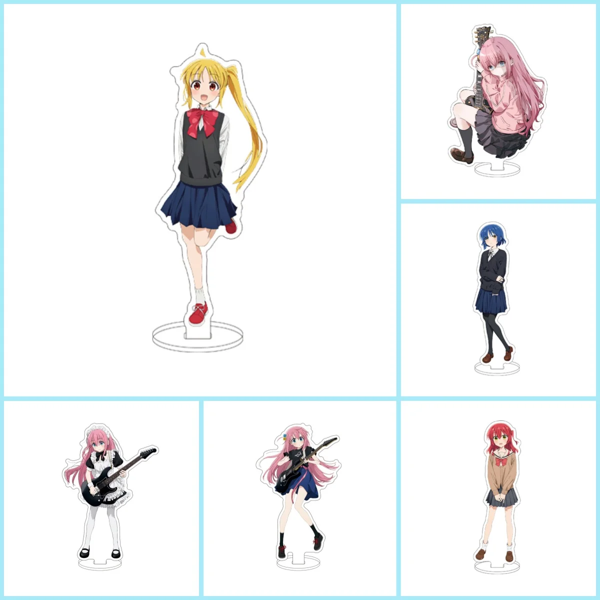 Pop-ler-Anime-BOCCHI-kaya-Stand-karakter-akrilik-ayakta-modeli-Hidori ...