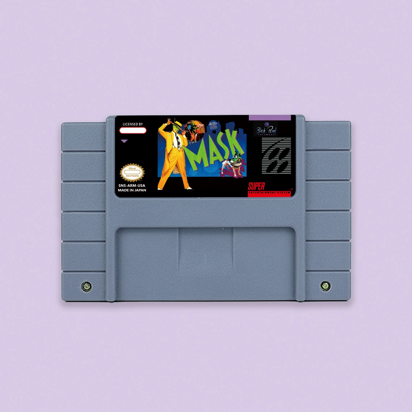 Cartucho-de-videoconsola-The-Mask-Action-game-para-SNES-Tarjeta-nica-de ...