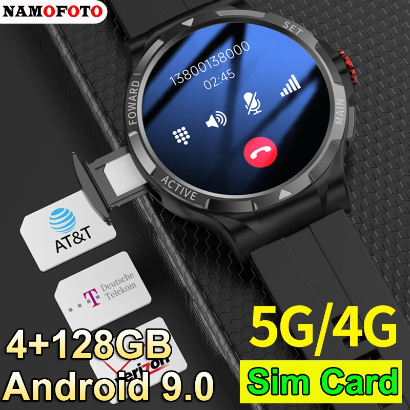NAMOFOTO Relógio Inteligente GPS 4G 5G 1.43 ''400*400 HD Tela 4GB + 128 ...