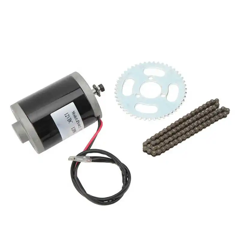 Electric-Scooter-Brushed-Motor-Kit-High-Speed-Electric-Gear-Motor-Kit ...