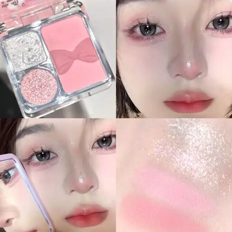 Pink-Eyeshadow-Powder-Sweet-Lovely-Princess-Girls-Eyes-Contours-Makeup ...