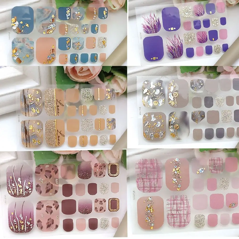 Women-Girls-Self-adhesive-Waterproof-Full-Cover-Fresh-Style-Foot ...