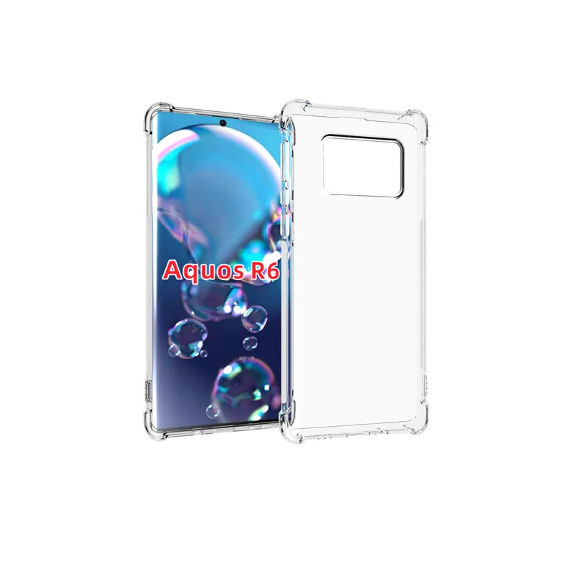 For-Sharp-Aquos-R6-mobile-phone-case-transparent-all-inclusive-TPU-four ...