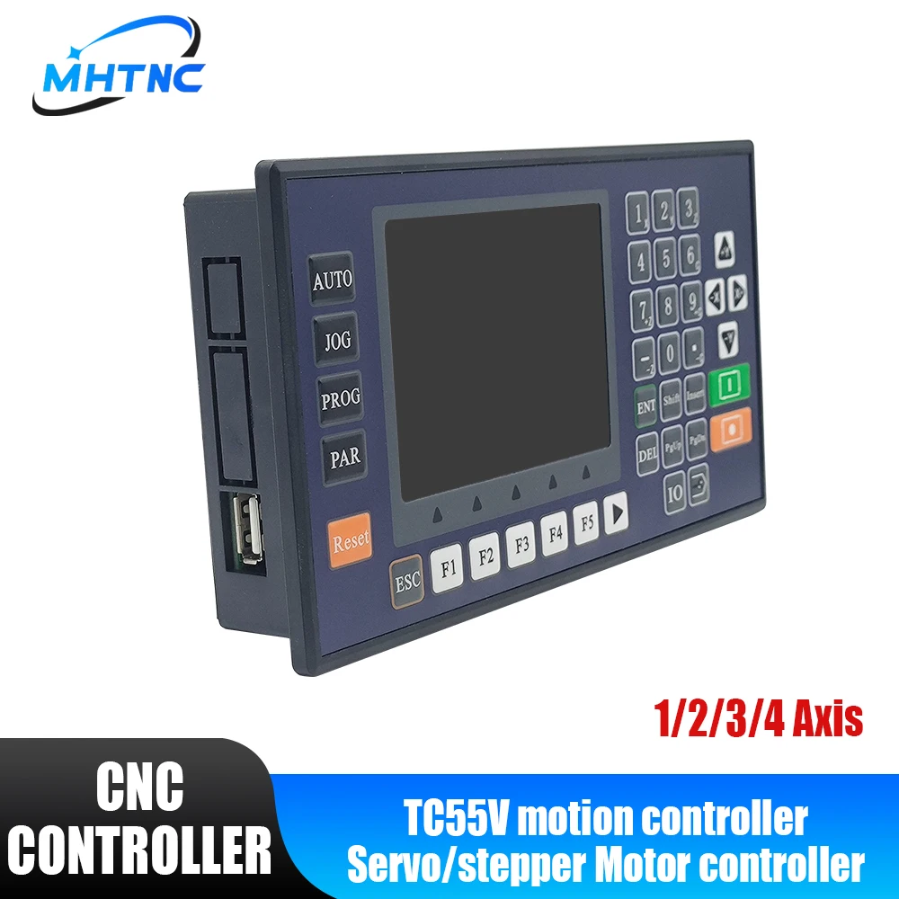 1-2-3-4-Axis-TC55V-USB-Motion-controller-adjustable-speed-programmable-servo-stepper-Controller ...