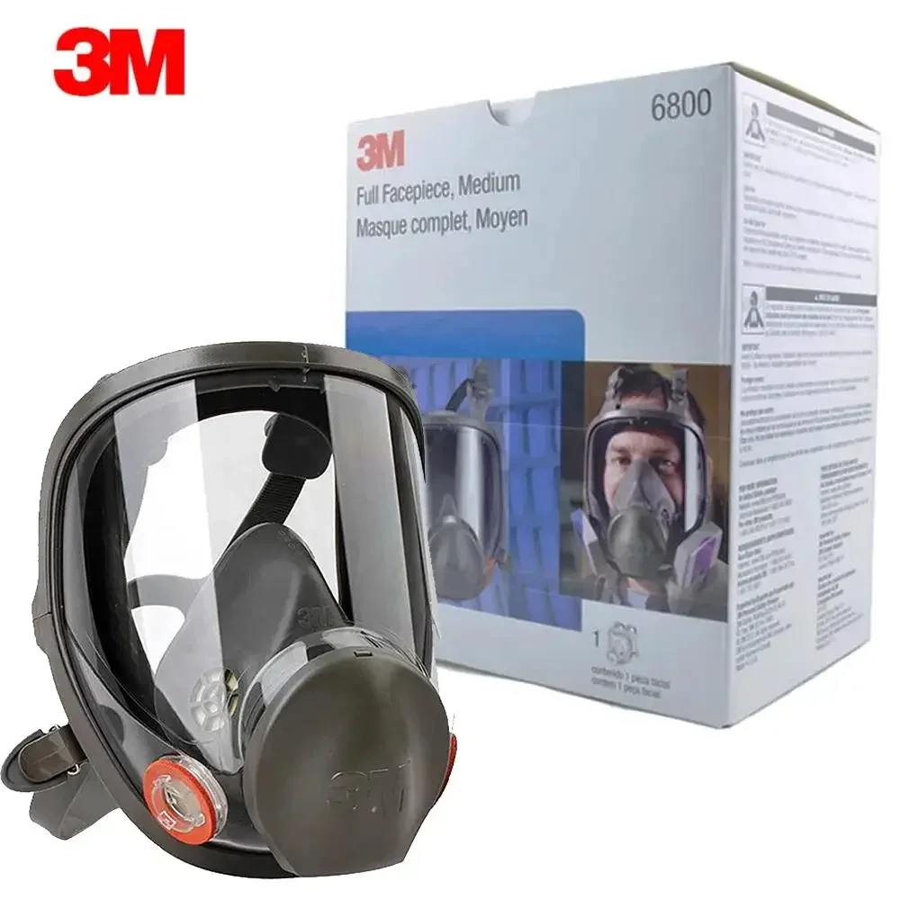 3M-6800-Painting-Spraying-Respirator-Gas-Mask-Industry-Chemcial-Full-Face-Gas-Mask-Safety-Work ...