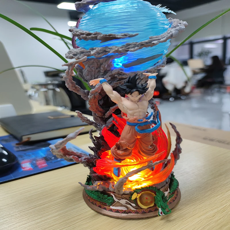 25cm-Son-Goku-Dragon-Ball-Anime-Figure-Super-Genki-Bomb-Luminous ...