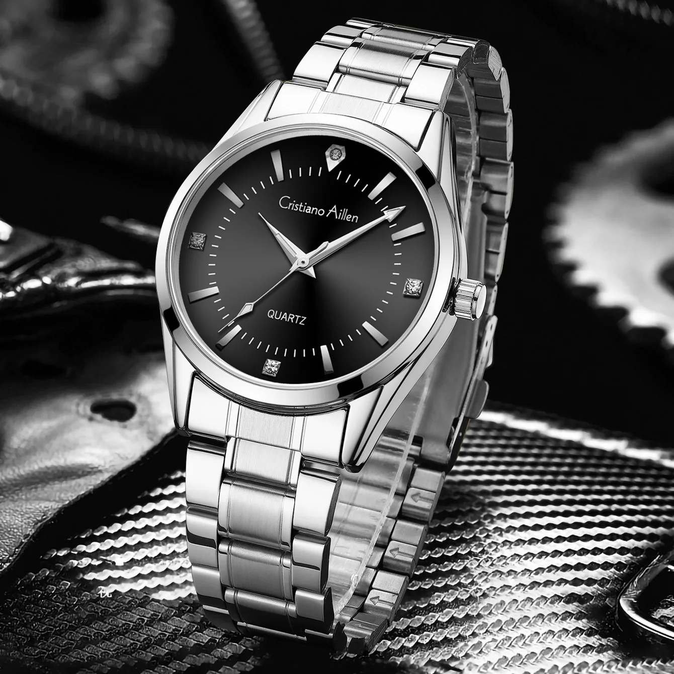 Fashion-Simple-Men-Watch-Luxury-Men-s-Stainless-Steel-Watches ...