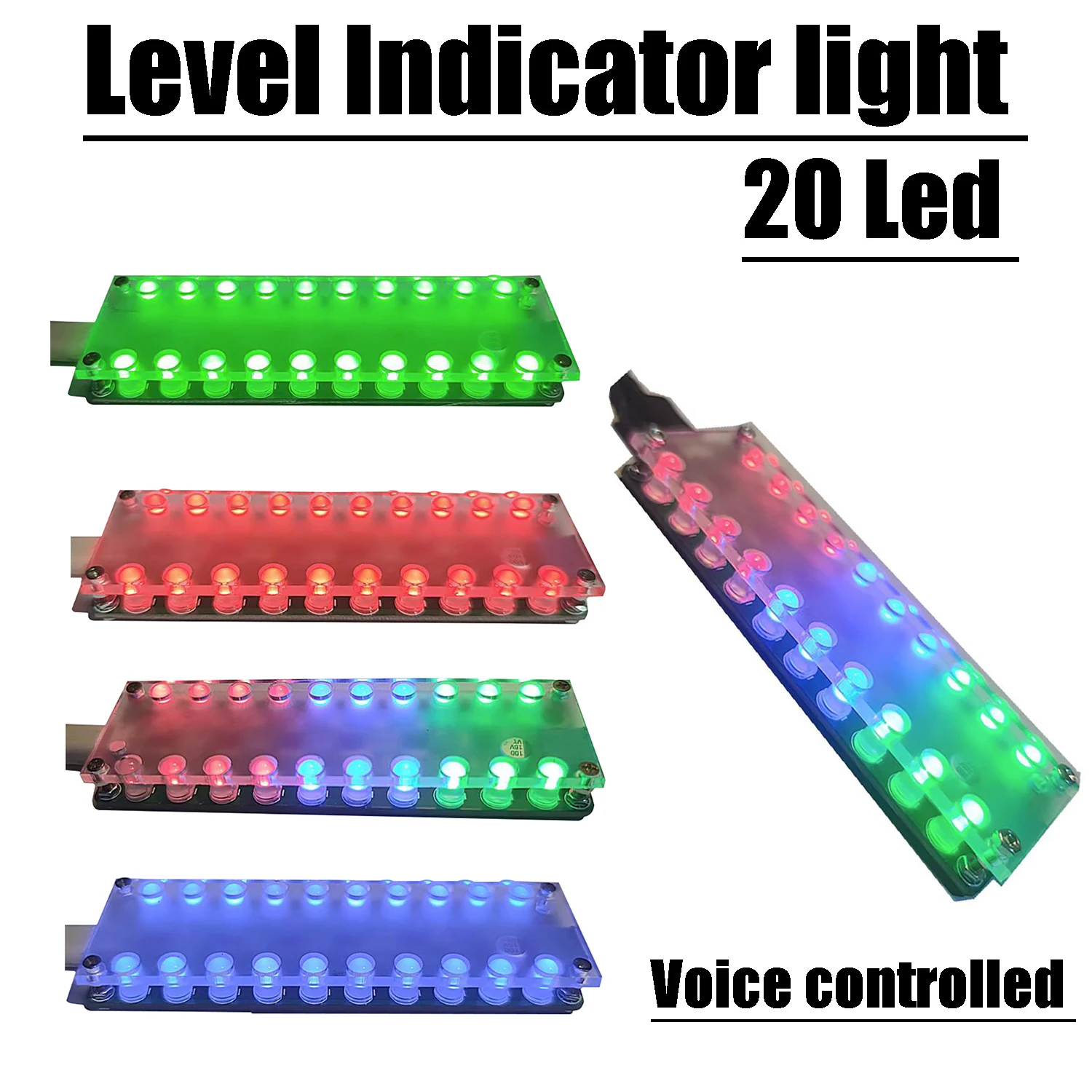 Voice-Control-LED-Level-Indicator-Llight-Music-Spectrum-Display-METER ...