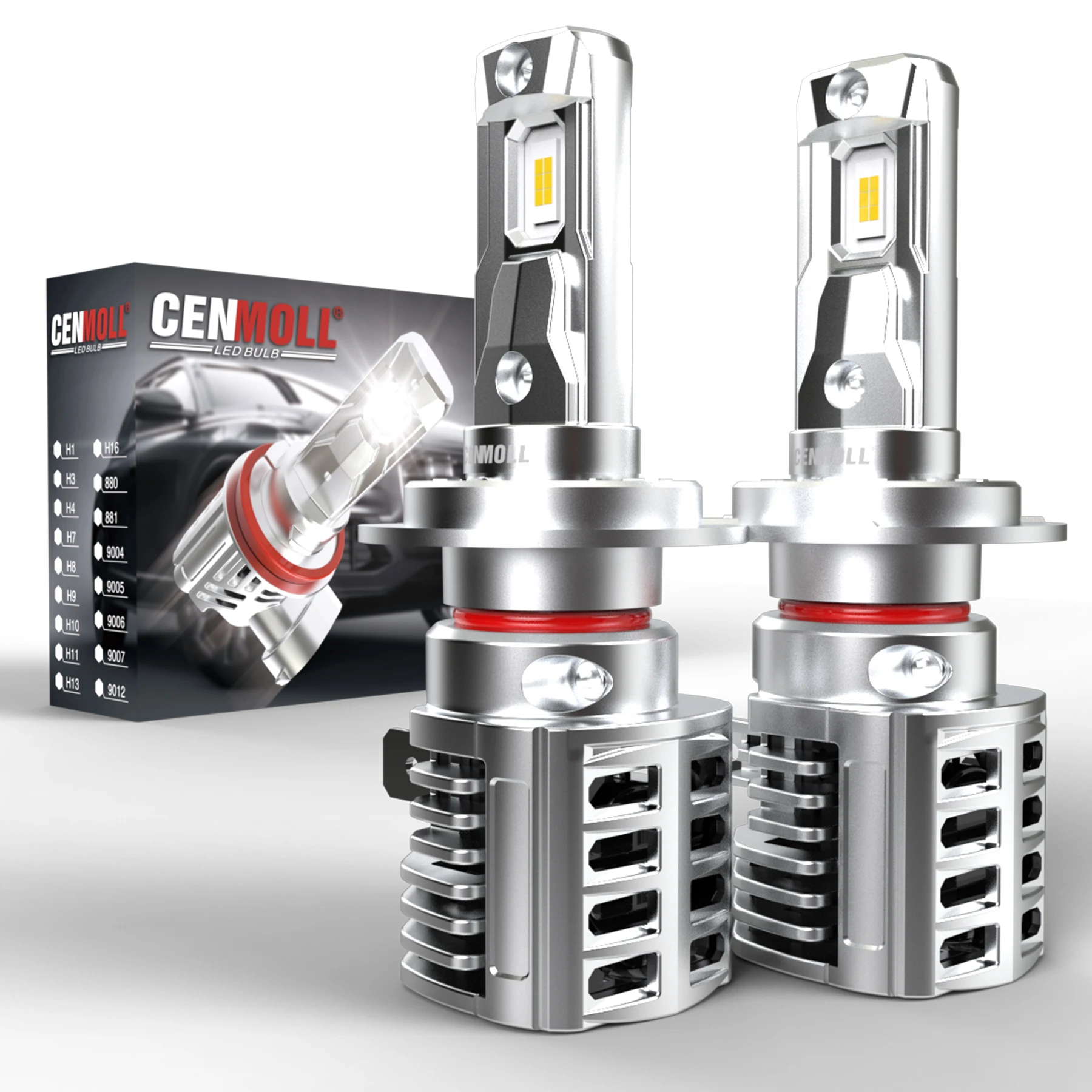 Luces-Led-H7-para-coche-Canbus-con-ventilador-18000Lm-12V ...