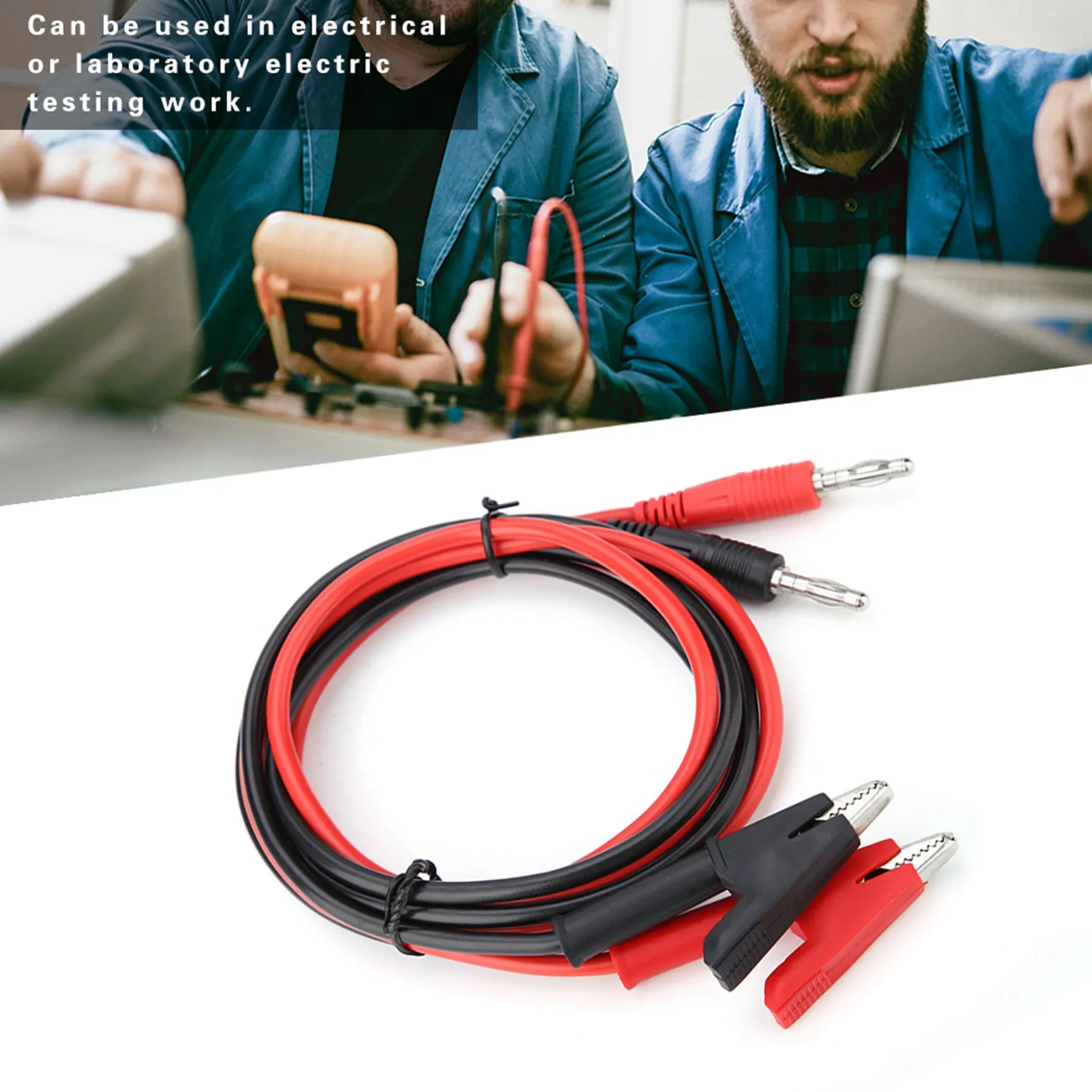 Cables-de-prueba-de-plomo-de-pinza-de-cocodrilo-enchufe-Banana-de ...