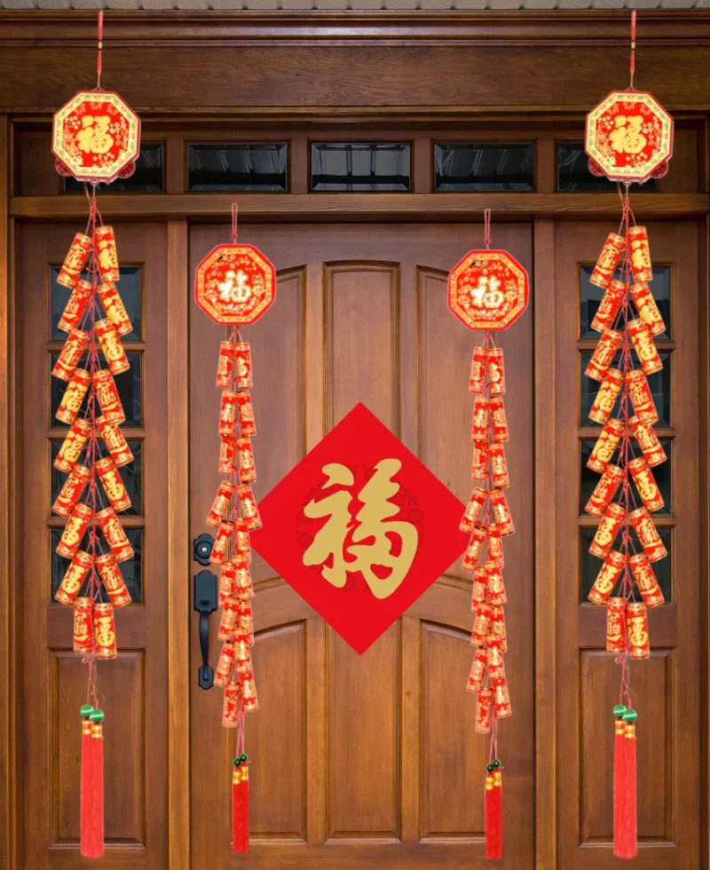 Chinese New Year Firecracker Decorations | Traditional Chinese New Year ...