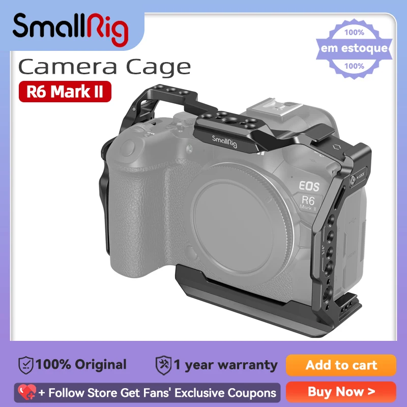 SmallRig-Cage-for-Canon-EOS-R6-Mark-II-L-Bracket-for-Canon-EOS-R6-Mark ...