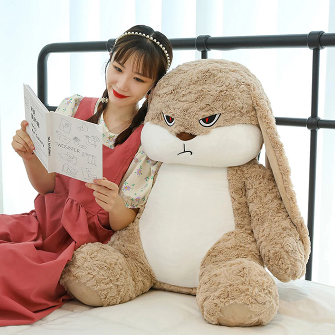 50CM-Anger-Bunny-Plush-Long-Ear-Bunny-Plush-Toy-Kawaii-Bunny-Plush-Kids ...