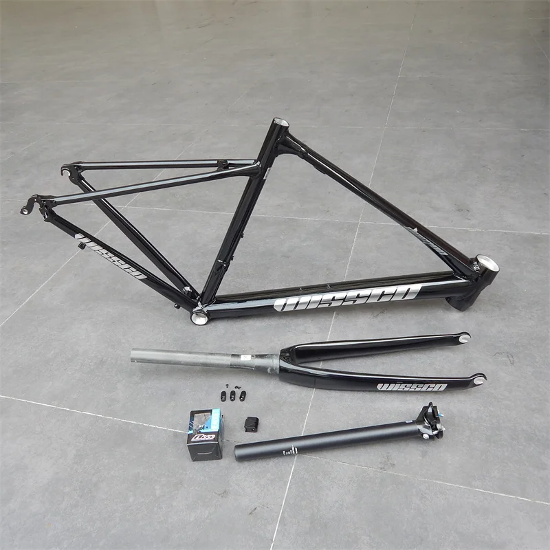 WISSCO-Road-Bike-Aluminum-Alloy-Frame-700C-Fork-dianteiro-fibra-do ...