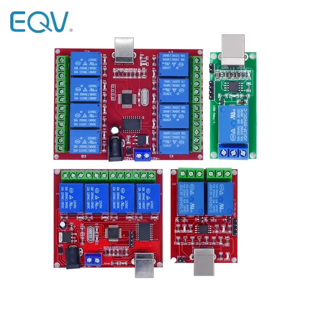 5V-12V-1-2-4-8-Channel-USB-Relay-Control-Switch-Programmable-Computer ...