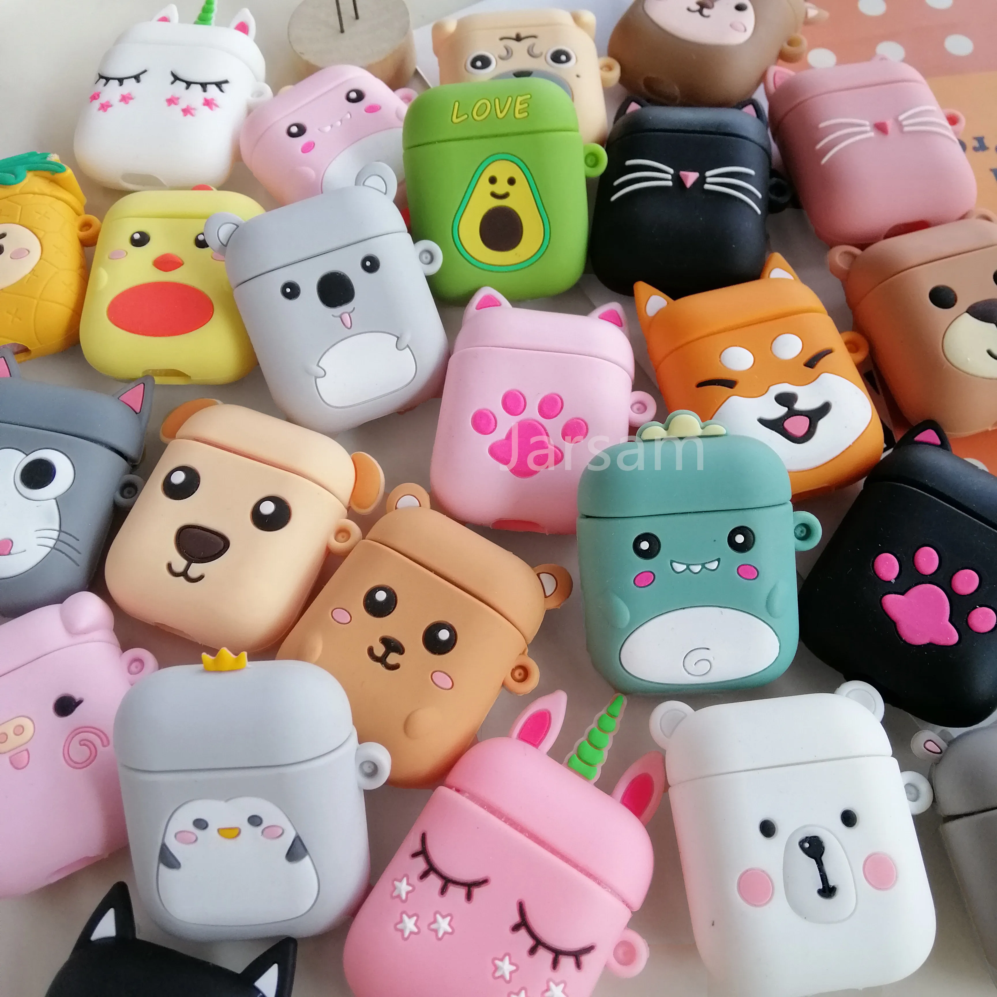 Airpods Case Button|cartoon Duck Silicone Airpods Case - Wireless ...