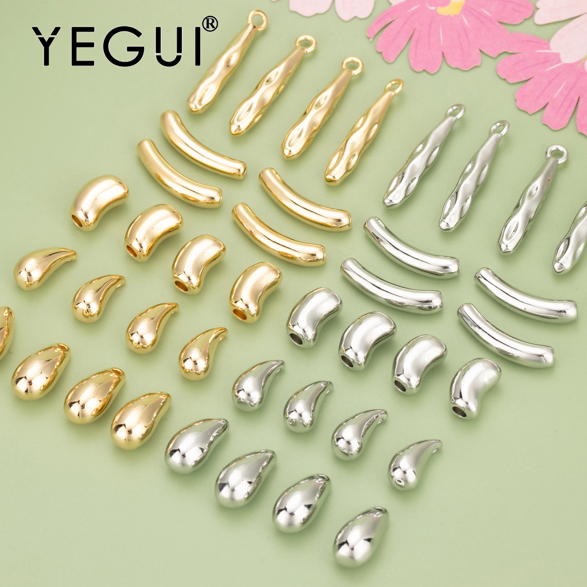 YEGUI MC01,jewelry accessories,18k gold rhodium plated,nickel free ...