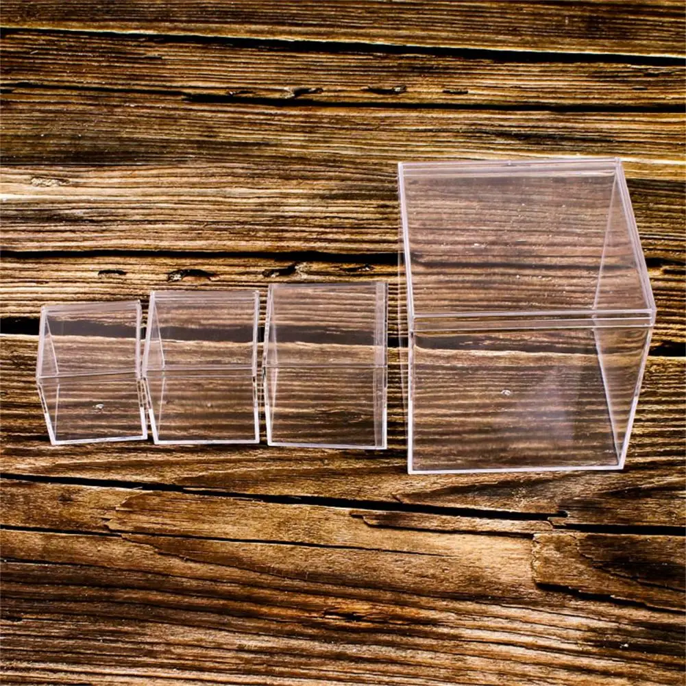 Multipurpose-Gift-Box-Storage-Box-Transparent-4Pcs-New-Acrylic-Clear ...