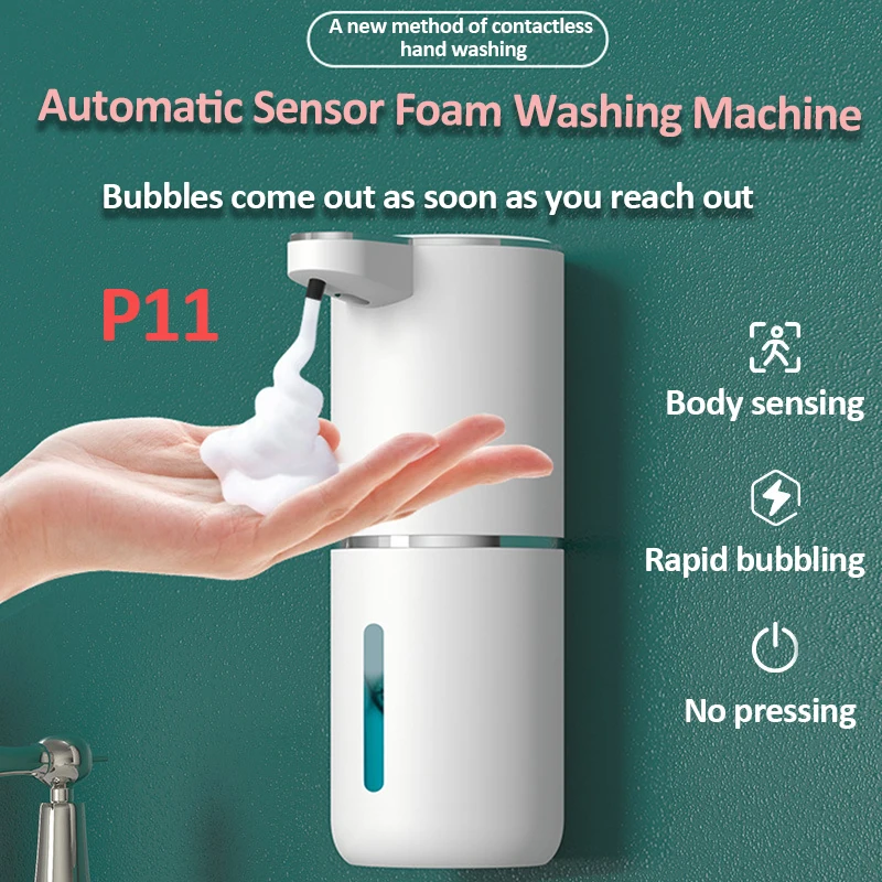 New-P11-Smart-Auto-Sensor-Foam-Machine-Infrared-Sensor-Soap-Dispenser ...