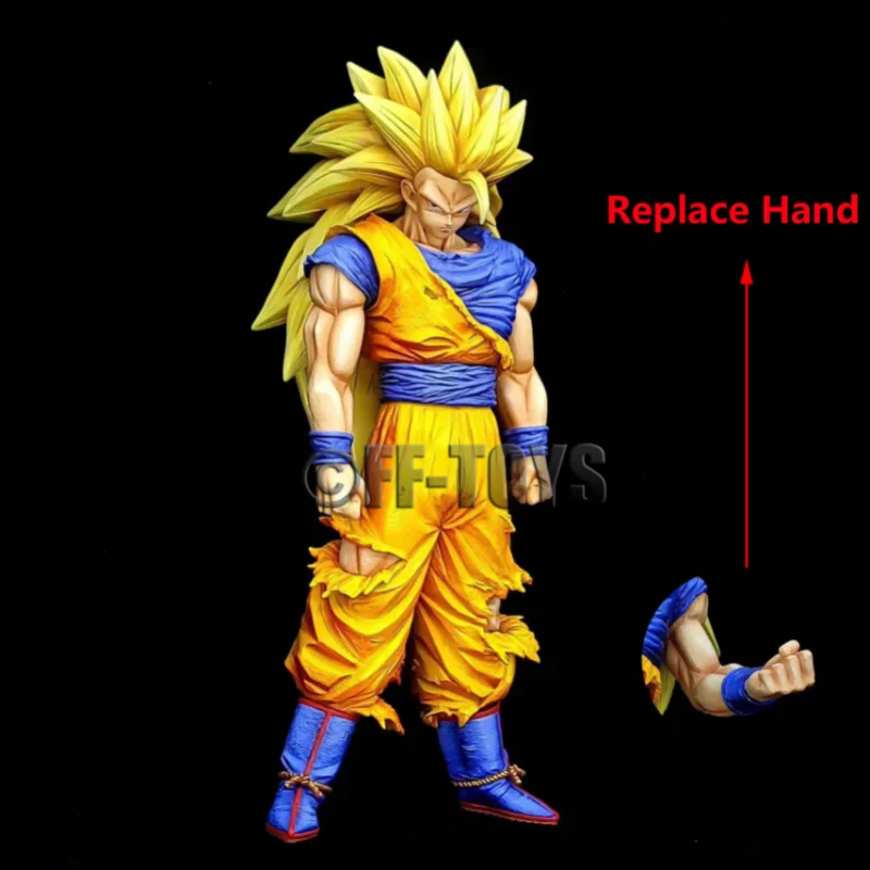 Figuras-de-acci-n-de-Dragon-Ball-Z-Son-Goku-SSJ3-manos-reemplazables ...