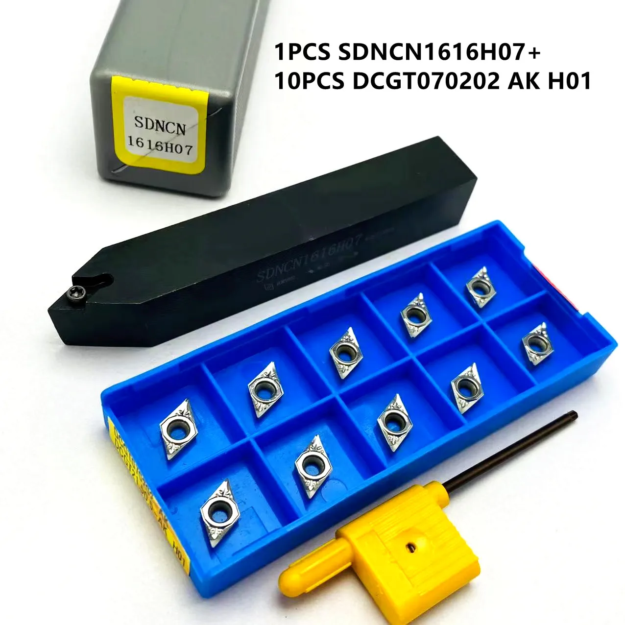 SDNCN-SDNCN1010H07-SDNCN1212H07-SDNCN1616H07-CNC-Lathe-External-Turning-Tool-Metal-Cutting-DCGT ...