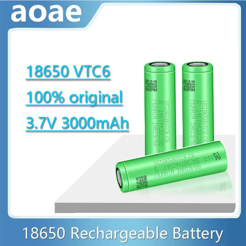 Original-VTC6-rechargeable-lithium-ion-battery-18650-battery-for-Sony ...