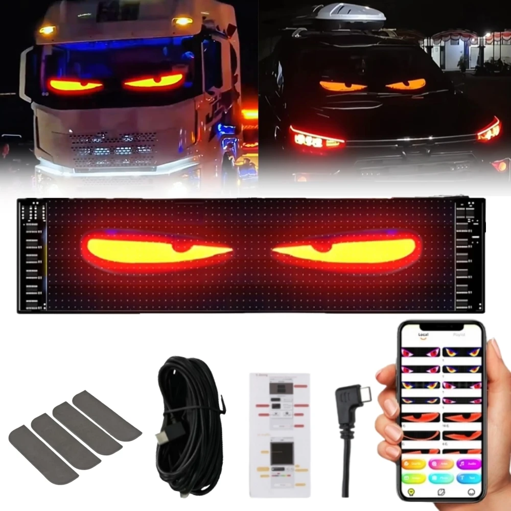 Ojos-de-diablo-m-viles-din-micos-ventana-de-coche-ojos-LED-Panel-de ...