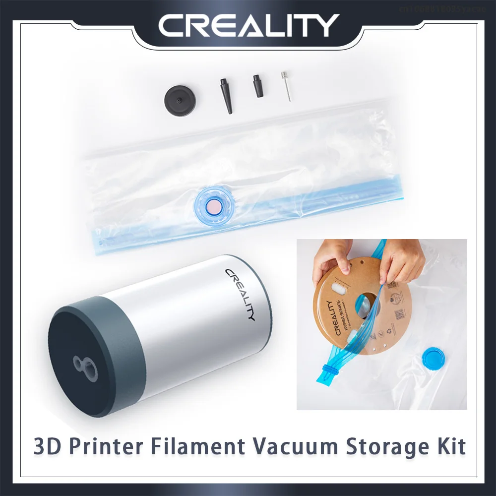 Creality 3D Printer Filament Vacuum Storage Kit, Filament Dry Kit ...