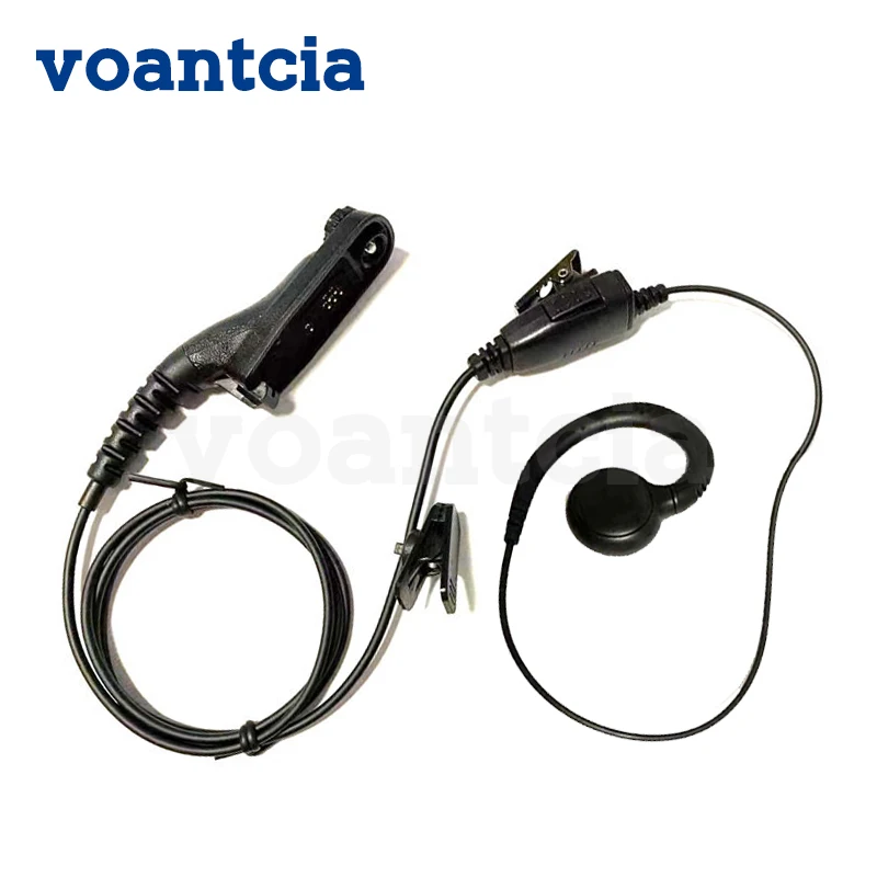 C type Ear Hook Earphone Amateur Radio Hf Transceiver Earpiece for ...