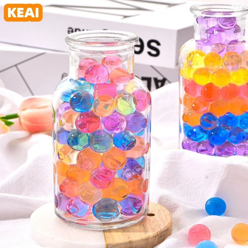 10000pcs Water Beads Large Crystal Soil Mud Hydrogel Gel Polymer Jelly ...
