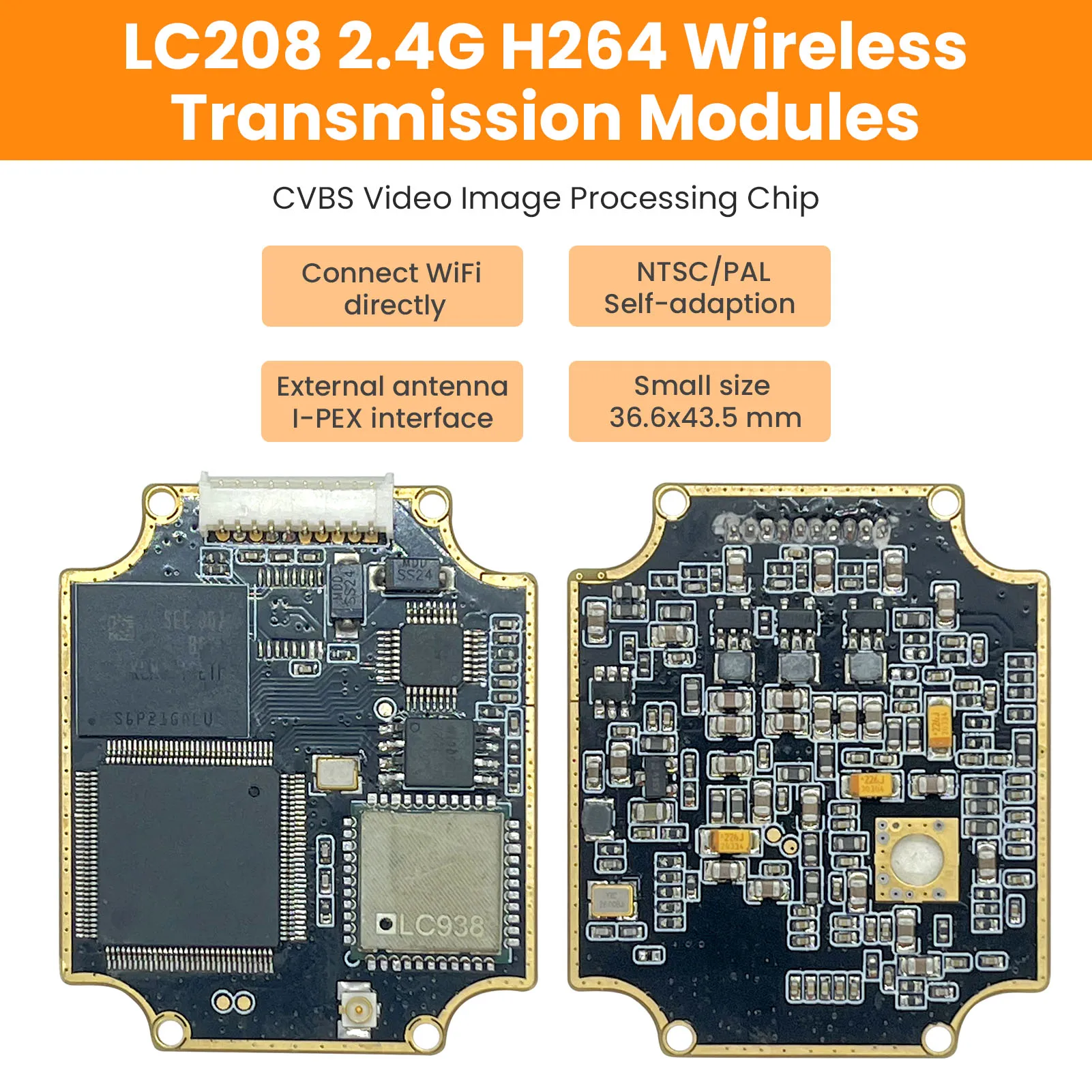 LC208-2-4G-CVBS-to-WIFI-Modules-H-264-Infrared-Thermal-Imager-Storage ...